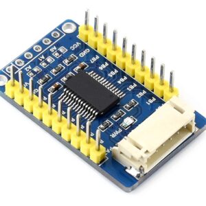 MCP23017 IO Expansion Board I2C Interface 5V/3.3V Voltage Expands 16 I/O Pins 8pcs of Boards can Stack to Use at The Same Time up to 128 I/O Pins Allows Multi I2C modules to be Stacked