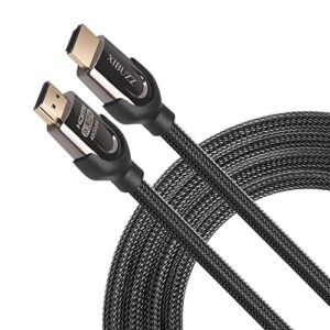 8K HDMI 2.1 Cable 6FT 8K@60hz 4K@120hz 144hz HDCP 2.3 2.2 eARC 48Gbps Ultra High Speed Compatible with PS5 PS4, Xbox One Series X, Sony LG Samsung, Apple TV, Samsung QLED TV