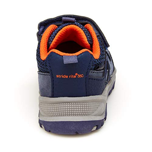 Stride Rite 360 Boys Artin 2.0 Athletic Sneaker, Navy, 11 Little Kid