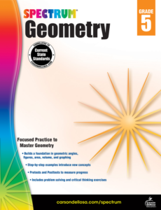 spectrum | geometry workbook | grade 5, printable