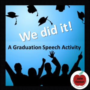 graduation speech - end of year activity