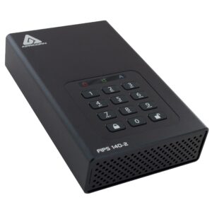 apricorn 16tb aegis desktop padlock fips 140-2 validated 256-bit encrypted hard drive (adt-3pl256f-16tb)