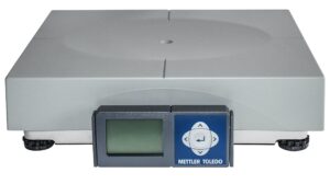 mettler toledo ps60 150 lb shipping scale with abs platter geocal calibration, rs232 computer interface for use with carrier manifest software