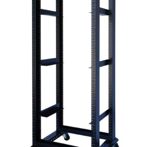 RAISING ELECTRONICS 25U Network Data IT Server Rack Series System 19 Inch Open Frame Server Desk Network Rack 1000MM Deep 31inch