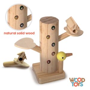 JOJO Fine Motor Skills Toy for Toddlers Montessori Wooden Toys Magnetic Bird Toy Set Woodpecker Catching Bug Game for Boy and Girl Early Preschool Learning Toys Educational Gift 2 3 4 5 Years Old