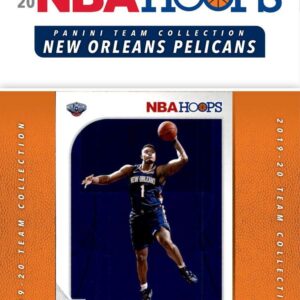 New Orleans Pelicans 2019 2020 Hoops Basketball Factory Sealed 11 Card Team Set Featuring Zion Williamson Rookie Card and Jrue Holiday Plus