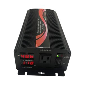 krxny 1000w pure sine wave power inverter 48v dc to 110v 120v ac 60hz with led display us output socket