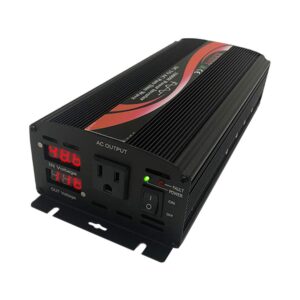 KRXNY 1000W Pure Sine Wave Power Inverter 48V DC to 110V 120V AC 60HZ with LED Display US Output Socket