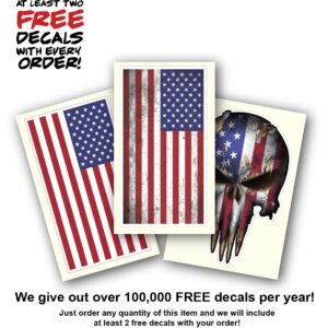 21 Pack Hard Hat Patriotic American USA Flag Decal Sticker Combo Variety Pack 3M Vinyl Peel and Stick Signs