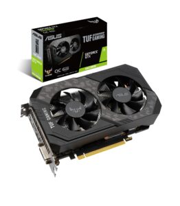 asus tuf gaming video card - geforce gtx 1660 super, 6gb gddr6, oc edition