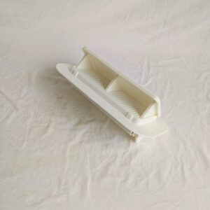 white plastic low profile roof vent air flow roof vent horse toy hauler trailer rv no gasket