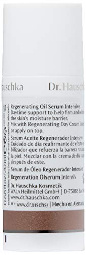 Dr. Hauschka Regenerating Oil Serum Intensive, daytime support to help firm and reinforce the skin's moisture barrier, 0.68 Fl Oz