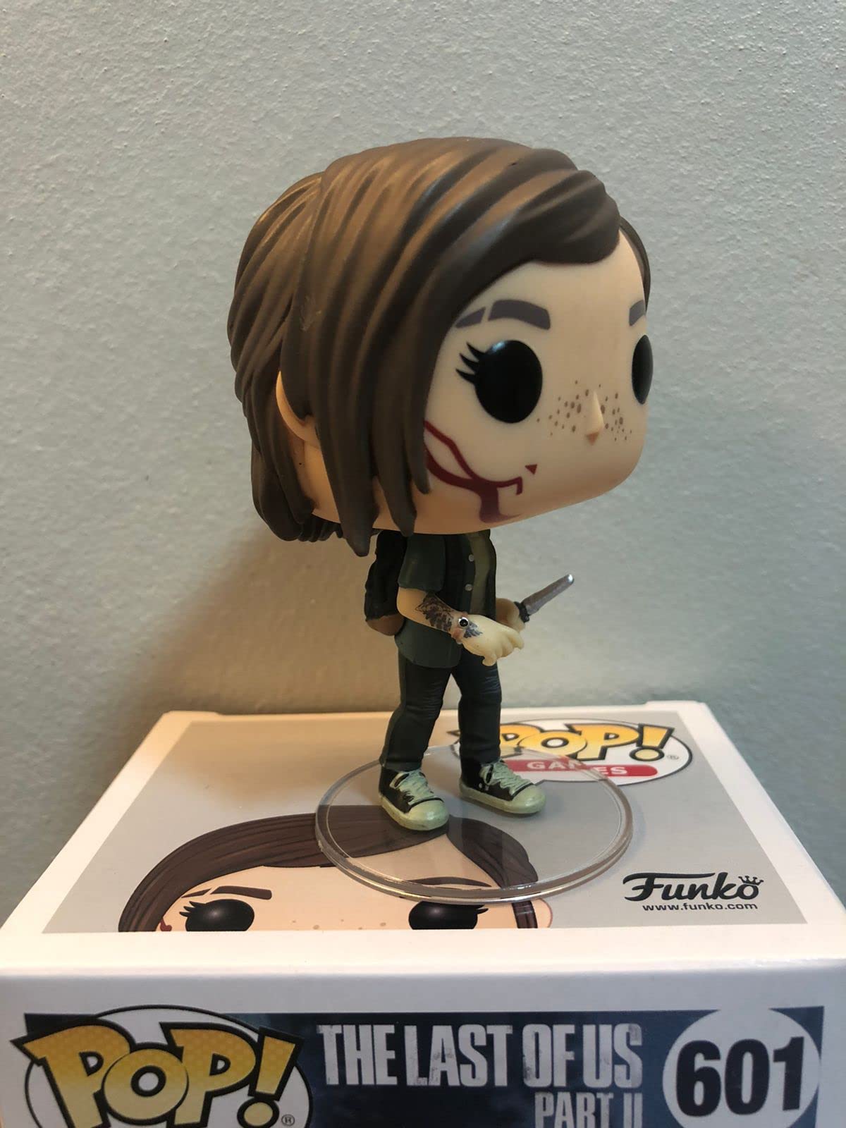 Funko Pop! Games: The Last of Us Part II - Ellie, Multicolor, 3.75 inches