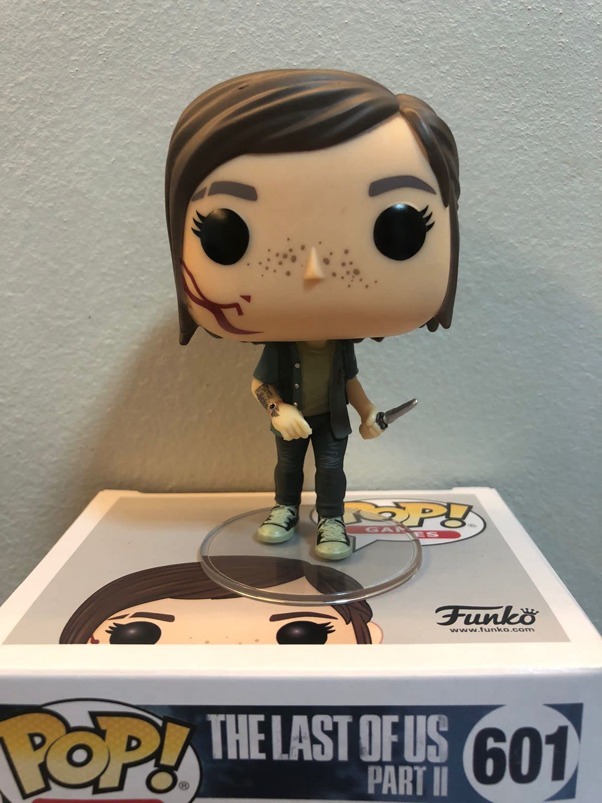 Funko Pop! Games: The Last of Us Part II - Ellie, Multicolor, 3.75 inches