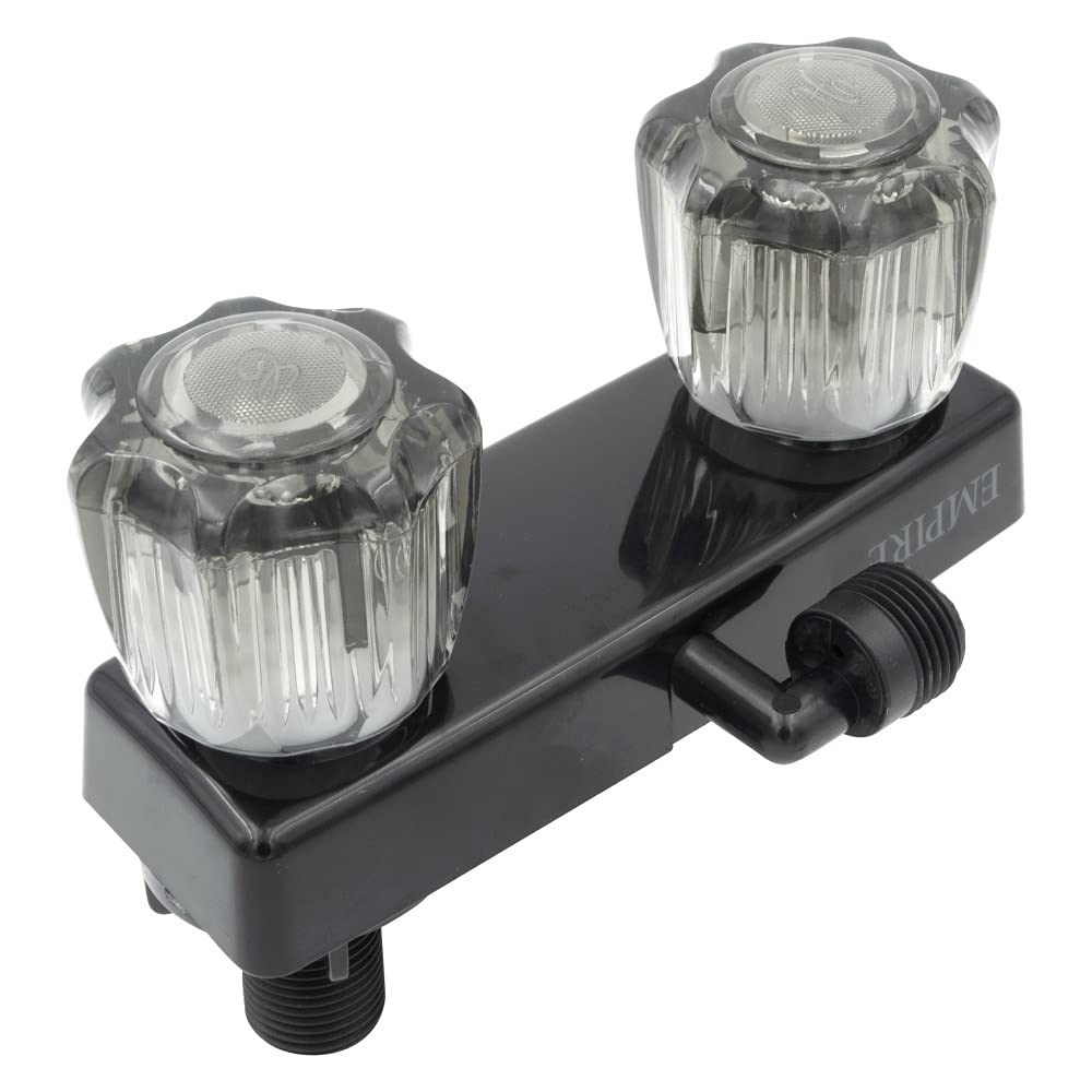 THETFORD RV Camper Exterior Outdoor Shower Hot/Cold Water Mixer Knobs Black PN 94204