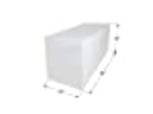 icon 12497 fresh water tank, wt2463, 36x15x13, 30 gal., tank only