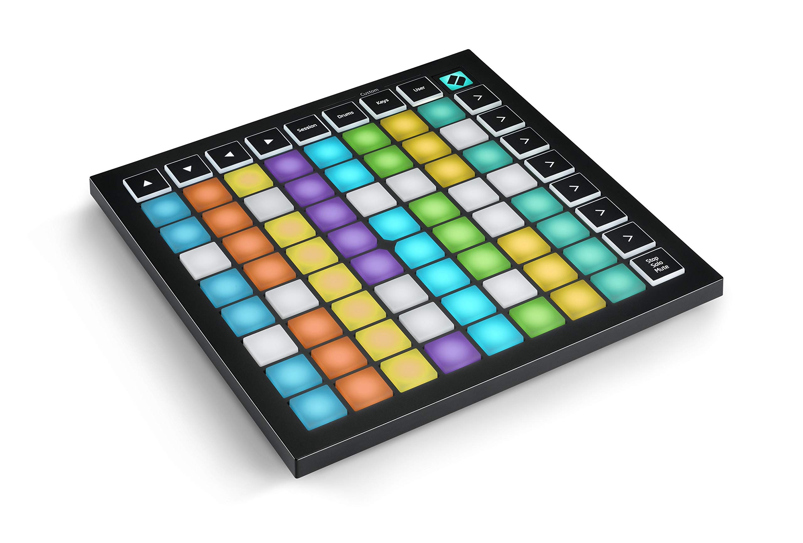 Novation Launchpad Mini MK3 Grid Controller for Ableton Live Bundle with Headphones and 4 Port 3.0 USB Hub (3 Items)