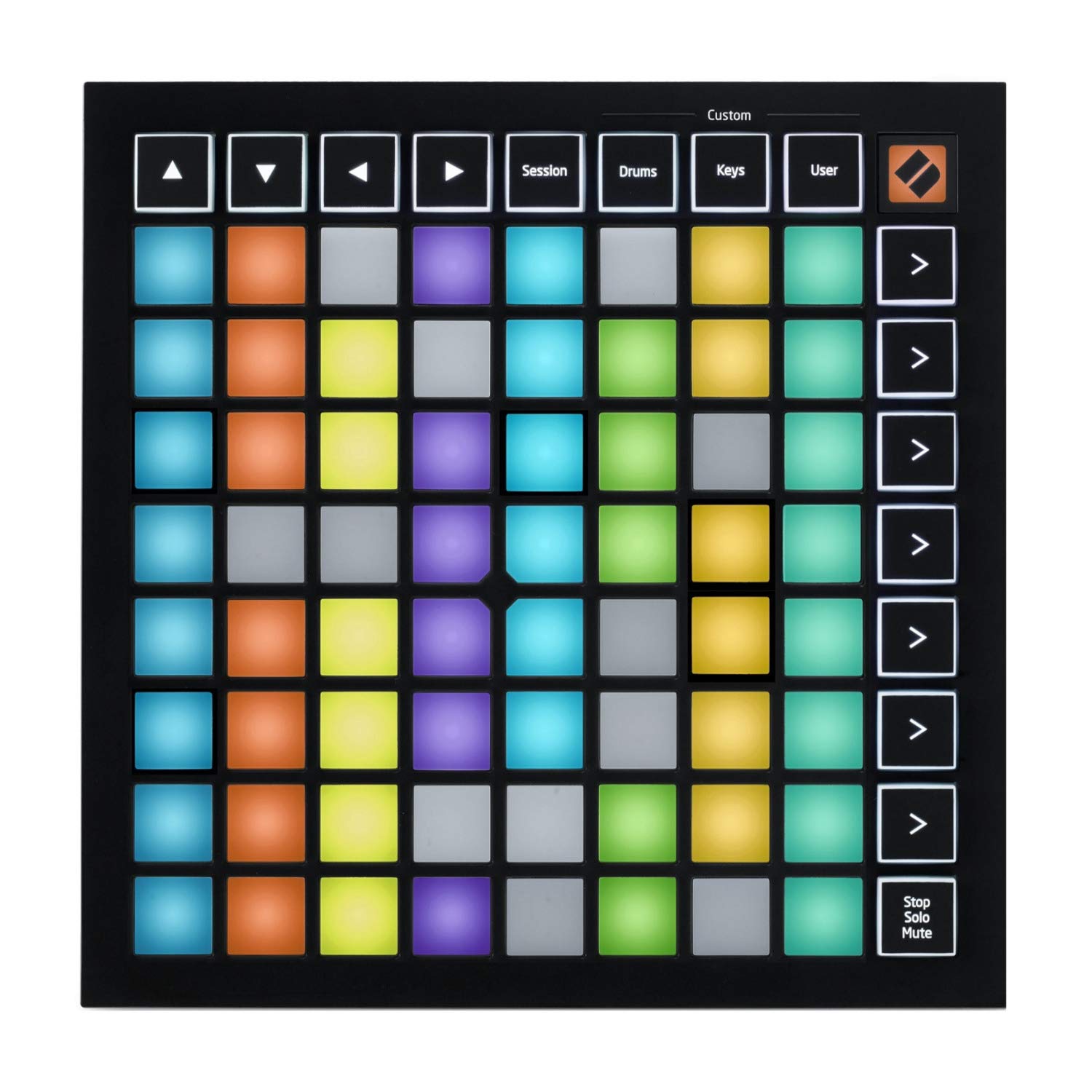 Novation Launchpad Mini MK3 Grid Controller for Ableton Live Bundle with Headphones and 4 Port 3.0 USB Hub (3 Items)