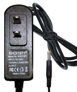 khoi1971 wall charger ac adapter power cable cord compatible with vm5262 vm5262-2 vtech digital video baby monitor 5-in. lcd camera baby unit charger ac adapter not created or sold by vtech