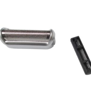 Replacement Foil and Cutter for Braun CruZer Twist PocketGo MobileShave M30 M60 M60S P40 P50 P60 P70 P80 P90