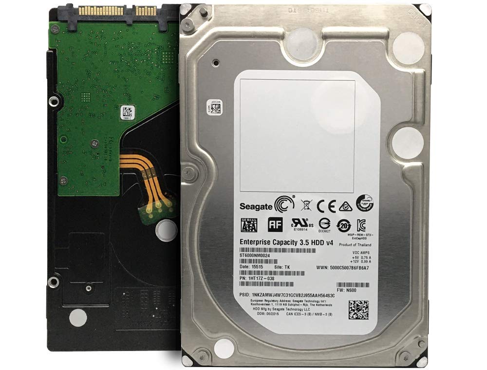 Seagate ST6000NM0024 6TB 7.2K SATA 3.5" HDD