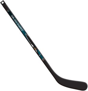 sports memorabilia san jose sharks unsigned inglasco right-handed composite mini hockey stick - nhl miscellaneous