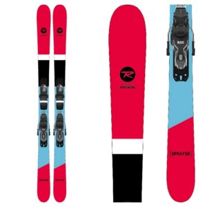 rossignol sprayer kids skis 138 w/xpress 10 gw bindings