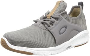 oakley men's dry sneaker, grigio scuro, 12