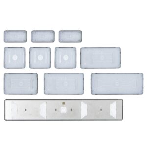 MMOBIEL US Keyboard Key Caps Full Set Replacement Compatible with MacBook Pro Retina 13" 15" A1989 A1990 A1932 (Black)