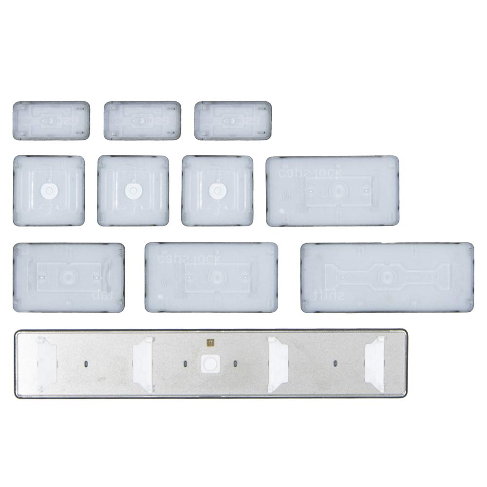 MMOBIEL US Keyboard Key Caps Full Set Replacement Compatible with MacBook Pro Retina 13" 15" A1989 A1990 A1932 (Black)