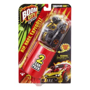 Boom City Racers - 2 Pack - Exclusive Car Roast'd! X and A Surprise Mystery Car