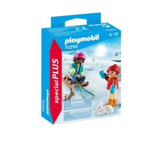 playmobil - special plus children with sleigh