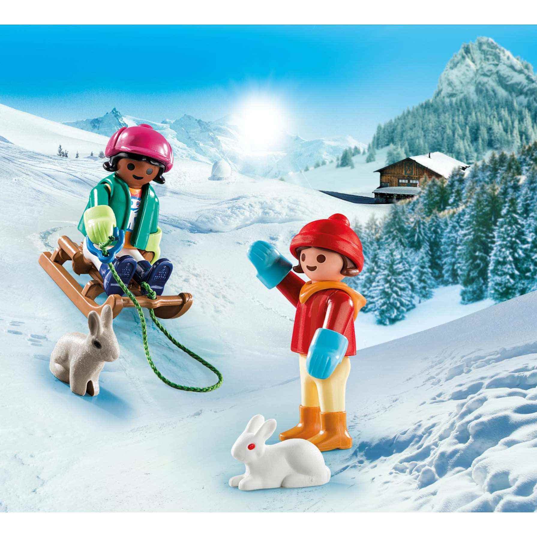 Playmobil - Special Plus Children with Sleigh