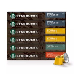 starbucks nespresso variety 60 pack