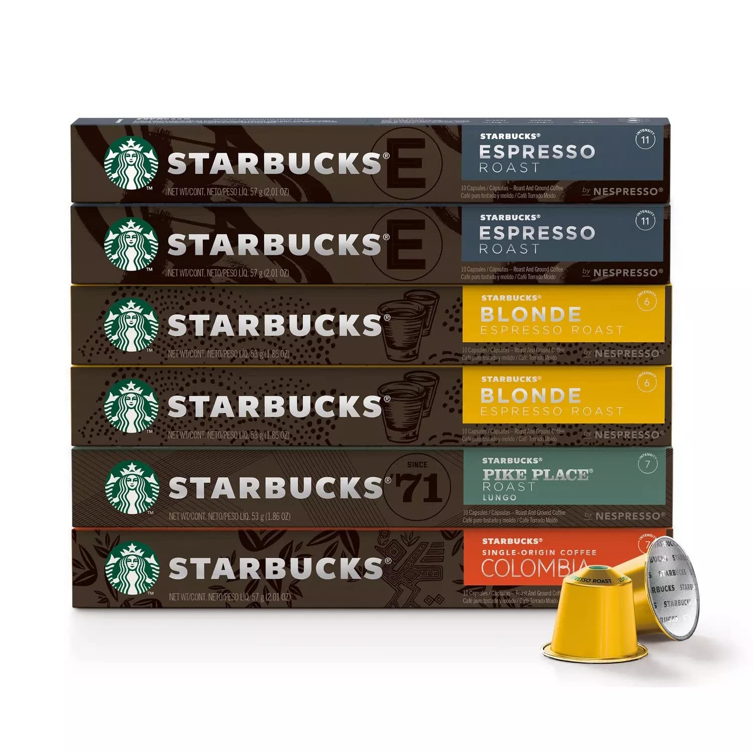 Starbucks Nespresso Variety 60 pack