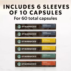 Starbucks Nespresso Variety 60 pack