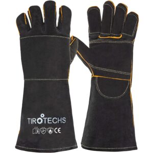 TIROTECHS Build Trust & Protect Your Hands - Bite-Proof Animal Handling Gloves for Safe & Loving Pet Care with Dogs and Cats