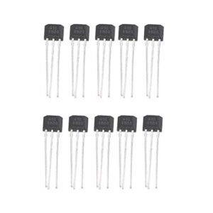 ruzyy 10pieces 49e hall element oh49e voltage regulator hall effect sensor linear switch