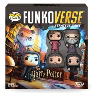 funko games pop! funkoverse: harry potter 102- expansion game standard - light strategy board game for children & adults (ages 10+) - 2-4 players - collectible vinyl figure - gift idea