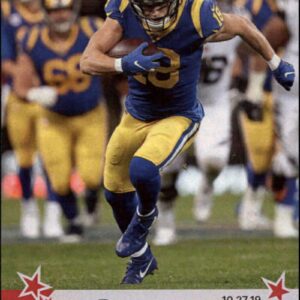 2019 Panini Instant NFL #83 Cooper Kupp Los Angeles Rams Has Career Day in London 10.27.19 Print Run 79