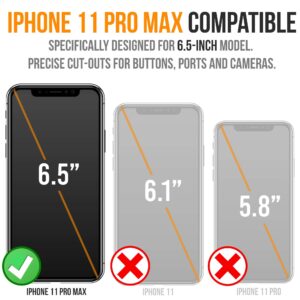 Alpatronix Battery Case for iPhone 11 Pro Max and iPhone Xs Max (6.5 inch), Slim Portable Protective Extended Charger with Wireless Charging Compatible with Lightning Audio - BX11 Pro Max