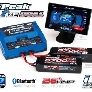 Traxxas 2997 - Power Cell 8S 14.8V LiPo Battery / Dual iD Charger Completer Pack