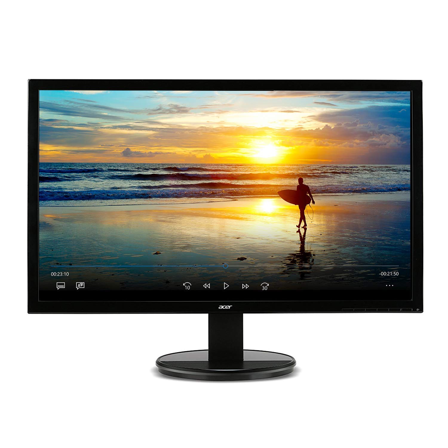 acer K2 19.5" Monitor Display HD 1366 x 768 5 ms (Renewed)