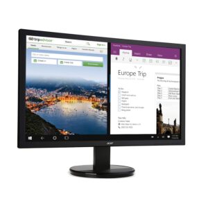 acer K2 19.5" Monitor Display HD 1366 x 768 5 ms (Renewed)