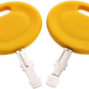 HASMX 2 Pack 925-1745A Lawn Mower Ignition Keys for Bolens Brute Columbia Craftsman Huskee MTD Murray Mastercut Ranch King Troy-Bilt White Outdoor Yard Machines and Yard-Man Models