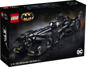 lego dc batman 1989 batmobile 76139 building kit (3,306 pieces)