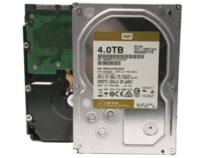 wd gold 4tb enterprise class hard disk drive - 7200 rpm class sata 6 gb/s 128mb cache 3.5 inch - wd4002fyyz (renewed)