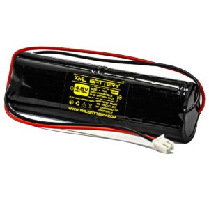 xml battery lithonia d-aa650bx4 daa650bx4 all fit e1021r byd d-aa650b-4 daa650b-4 daa650b4 4.8v 650mah ni-cd rechargeable battery pack replacement for exit sign emergency light