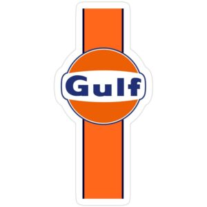 jess-sha store 3 pcs stickers gulf stripe, gulf sticker for laptop, phone, cars, vinyl funny stickers decal for laptops, guitar, fridge