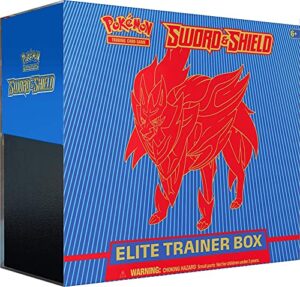 pokemon pokémon tcg: sword & shield elite trainer box